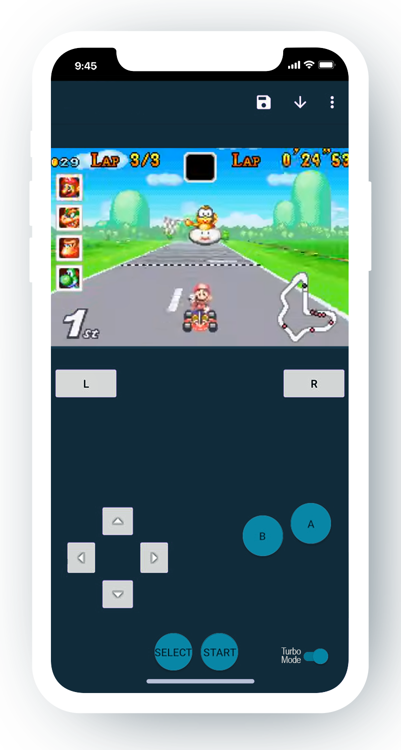Mario Kart Super Circuit GBA Android APK - Play Tan