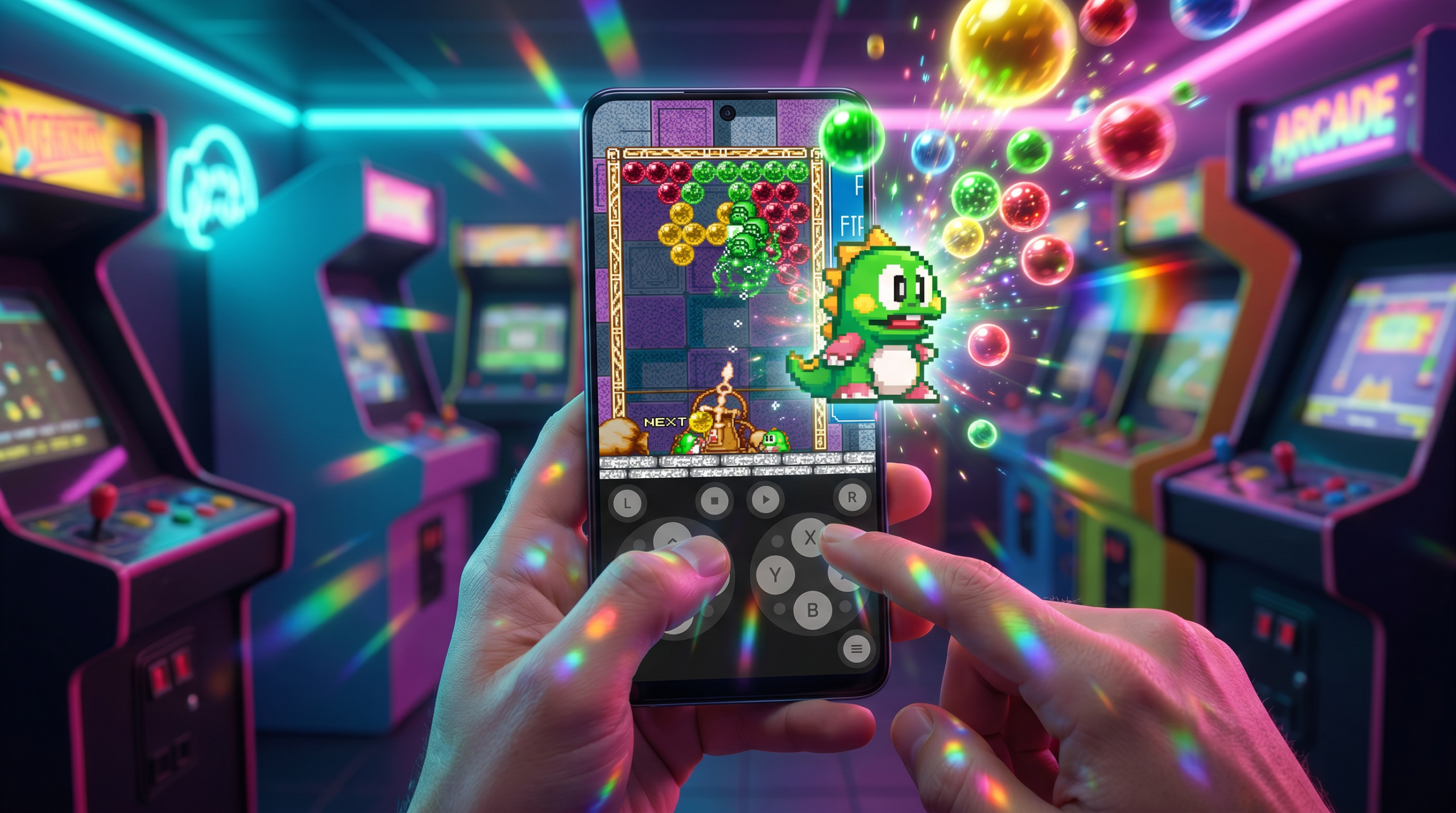 Bust A Move SNES auf Android spielen ganz ohne Emulator - Play Tan